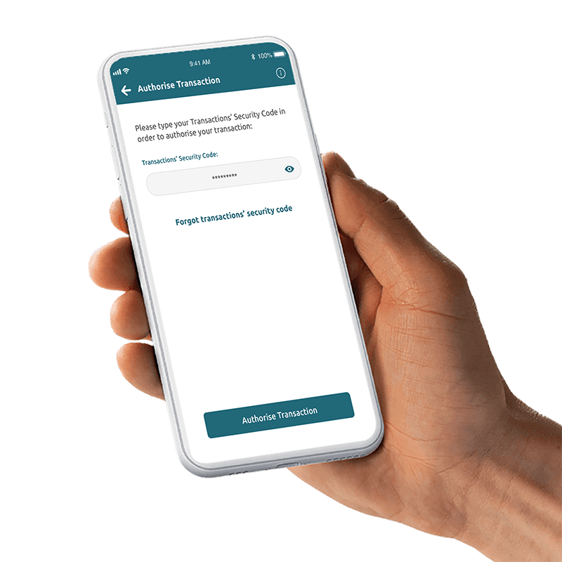 Additional Transaction Authenticator (3FA) | NBG